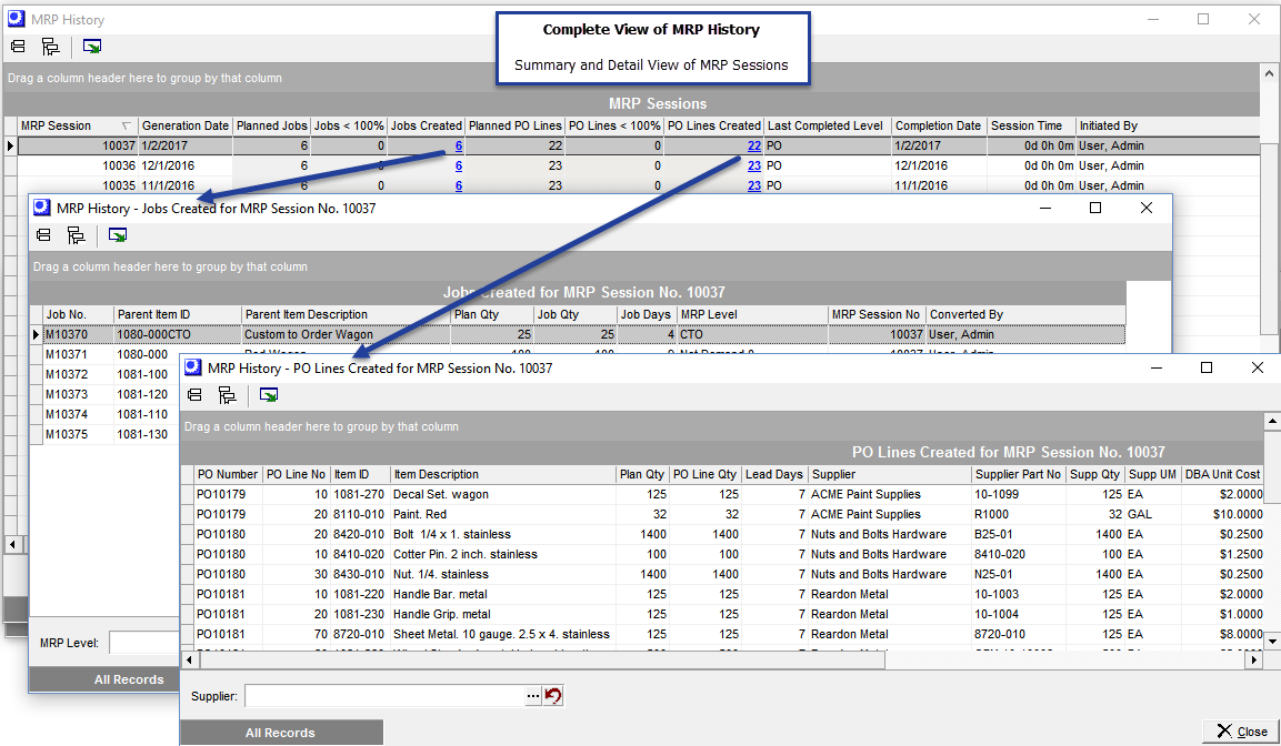 Workflow - DBA Manufacturing Software
