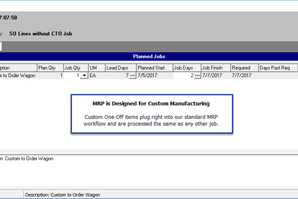 Engineer to Order - DBA Manufacturing Software
